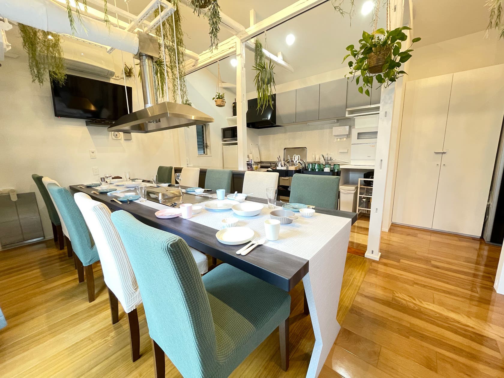 【北松戸駅徒歩７分🌲xmas装飾🎅】一軒家🏠駐車場2台🌈🚗キッズルーム＆10名着席可の鉄板付広々ダイニングテーブル🧸の写真9