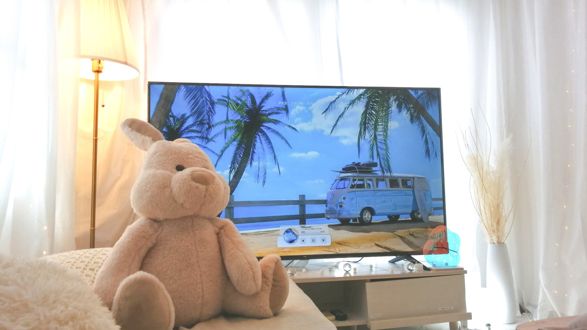 メリクリ🎉🎅✨ゆめかわインテリア💖駅５分🐾24H営業⌚ドンキ4分👣65インチ神サイズTV✨ゴロ寝まったりソファの写真6