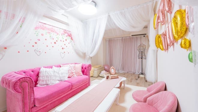 ✨リニューアル記念SALE✨五反田駅3分🎀元SKE🤍設備品無料!大画面で推しを♪推し会・誕生会•女子会•祭壇🎂・撮影24h💕の写真11