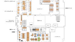 横浜駅徒歩6分!6名会議室 高速wifi/60インチモニター完備 テレワークや会議等で是非!【STAYUP横浜】の間取り図1