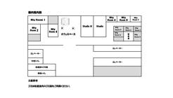 <有楽町Mtg.Room G>完全個室✨2名収容♪Wi-Fi/モニター/電源あり!テレワーク/会議/商談の間取り図1