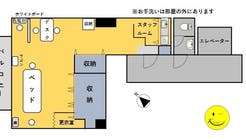【神戸駅より徒歩1分】白を基調としたプライベートサロンでお客様をお迎えしませんかの間取り図1