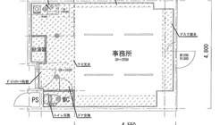 仙台市北四番丁駅から徒歩2分のダンスができる無人レンタルスタジオ!(レンタルスタジオ・グラシーズ仙台二日町店)の間取り図1