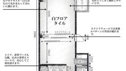 【中野新橋駅徒歩1分】HP完成記念!自然光、全10パターンの背景、アンティーク家具・アーティシャルフラワーの充実した撮影スタジオの間取り図1