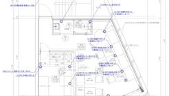 【池尻大橋】約20名まで利用可能✨カラオケ/鑑賞会/誕生日会/お子様連れも安心/Free Wi-Fi/フード注文可の間取り図1