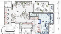 西新宿ビル群の大パノラマ・100㎡家具付き8F+ルーフトップ貸切 新宿駅6分(場所貸しのみ・飲食物のご提供は別途ご相談ください)の間取り図1