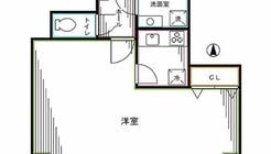 【シャワー&タオル(1枚)無料】阿佐ヶ谷駅から徒歩1分の広いオシャレサロン|施術台も2台設置可|会議・打ち合わせ利用可の間取り図1