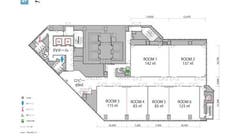 【ベルサール新宿南口】Room4の間取り図1