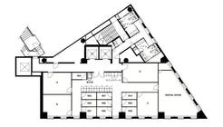8名用会議室A (最大12名利用可) WAW品川インターシティフロントの間取り図1