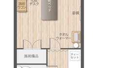 【オープン1年記念価格❗️】町田駅4分|完全個室プライベートサロン✨木目基調とした良質空間🌿の間取り図1