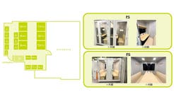 🌟ワークショップ・展示会・趣味会🌟【銀座駅徒歩5分|60名利用可!】区画分けされたフロアを貸切/Wi-Fi/電源/モニターの間取り図1
