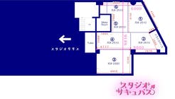 かわいいイルミネーション、女子ゲーミング部屋で可愛い撮影、MVやポートレートやコスプレ、オフ会や女子会、本人不在の誕生日会も!の間取り図1