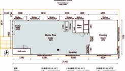 路面店/店舗風など撮影は勿論、展示会やイベント/車の乗入れも可。ドラマ等長期も対応の間取り図1