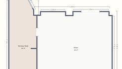 宇部市中央町 アート展示・物販イベントなど多目的に利用可能の間取り図1