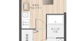 【New OPEN】荻窪駅1分|完全個室プライベートサロン✨ブラウンを基調とした良質空間🌿の間取り図1