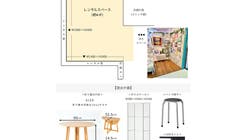 吉祥寺駅3分☆大型テナントビル1F入口横で展示&販売の間取り図1