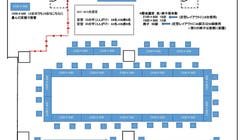 4階貸会議室(401・402)の間取り図1