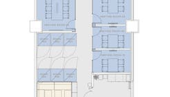 会議室 01(4名)の間取り図1