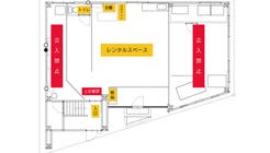 【京阪樟葉駅徒歩2分のスタジオ】<ヨガ・ピラティス専用〈完全個室/全身鏡 /機材完備〉>の間取り図1