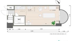 【OPEN🎉】アジアンリゾートを連想する心地よい空間|天神南駅徒歩1分|完全個室|マッサージ・美容レッスン・エステ・リラクetcの間取り図1