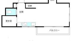 平成ギャル部屋 の間取り図1