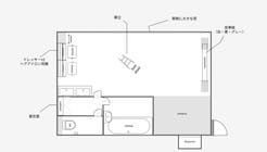 神戸元町駅徒歩6分|自然光|白ホリゾント|機材無料の間取り図1