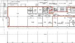 1Fフロア貸切|飯田橋駅徒歩2分学校跡地のレンタルスペース/撮影、セミナー、ポップアップなどの間取り図1