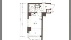 【麻布十番駅1分】女子会&誕生会/映画会/撮影/在宅ワークにも最適 24h可の間取り図1