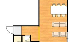【国分寺駅徒歩3分】オシャレなオフィススペースです。撮影にも!の間取り図1