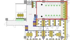 【貸切スペース】ラウンジ:有楽町駅 徒歩1分/40名〜60名収容/イベント・撮影等 の間取り図1