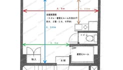 【無料最新WiFi-6・55インチ4Kモニタ】静かなスペース!最大8名!飲食OK!お気軽会議室浅草橋西口の間取り図1