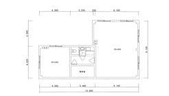 【新宿・中野、広くて安い】貸出機材・メイクルーム充実で撮影会に最適 ダンス・ヨガ・コスプレ・ペット・子ども連れもokの間取り図1