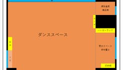 【駅チカ1分・換気可能】★神戸三宮大人気★ ダンスとヨガ1人~5人利用で予約多数★スペースマーケット店の間取り図1