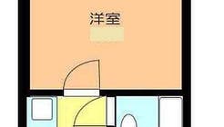 【TV付完全個室飲食可】新中野駅4分<自動昇降式デスク備付>テレワークスペース/Wi-Fi/Web会議の間取り図1