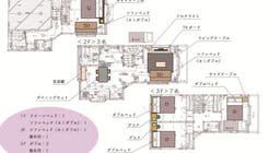 都心のキッチン付き貸別荘★無料駐車場付★ロケ撮影★女子会★誕生会★飲み会★オフサイトミーティング★研修の間取り図1